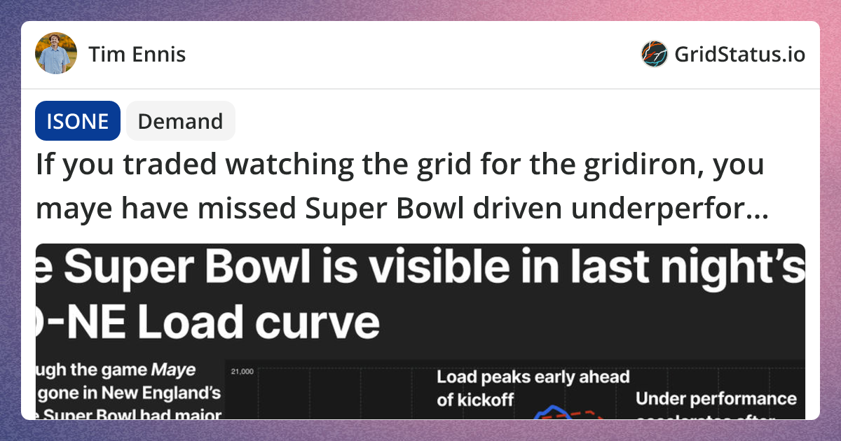 If you traded watching the grid for the gridiron, you maye have missed ...