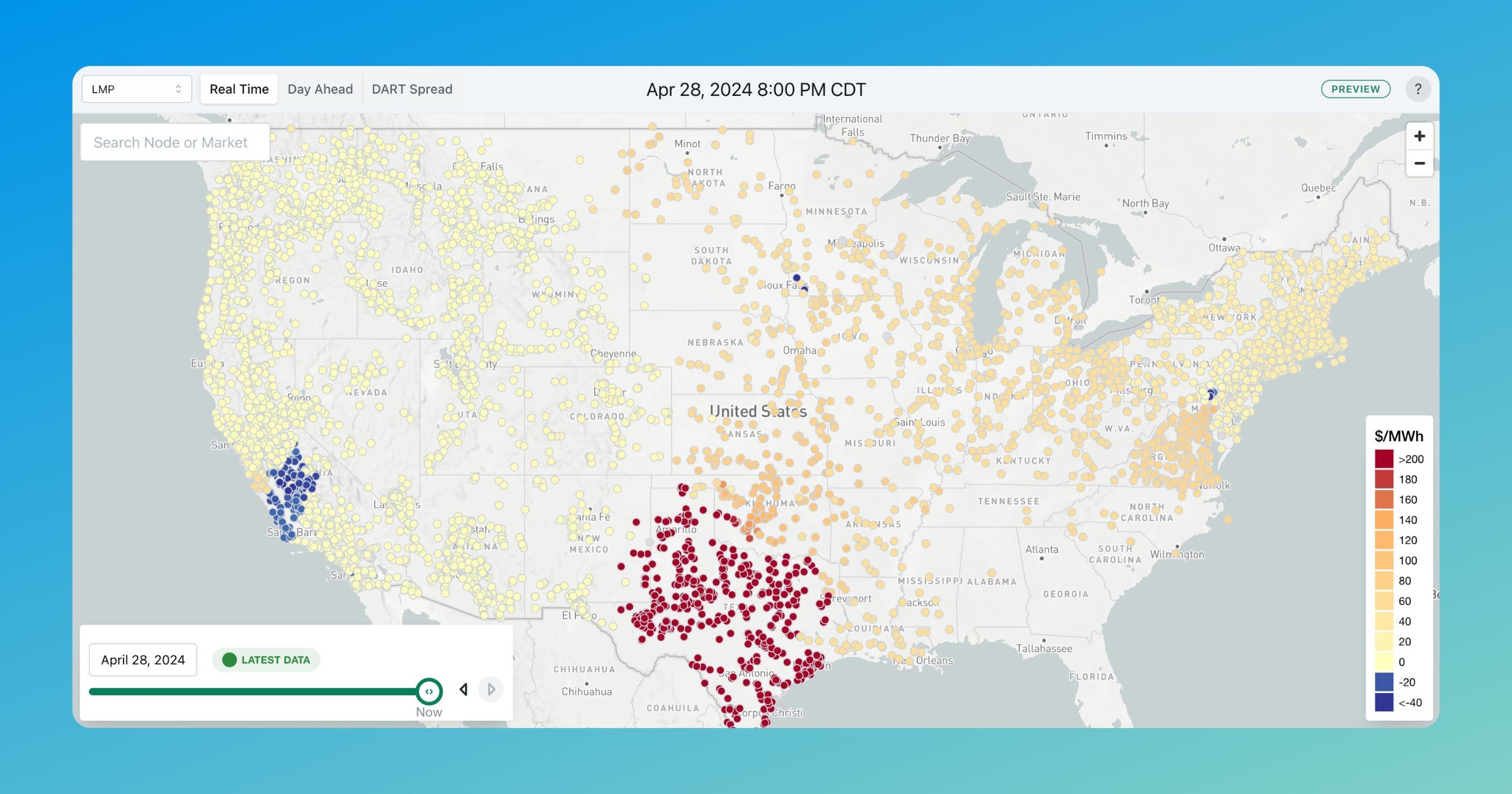 Nodal LMP Price Map | Grid Status